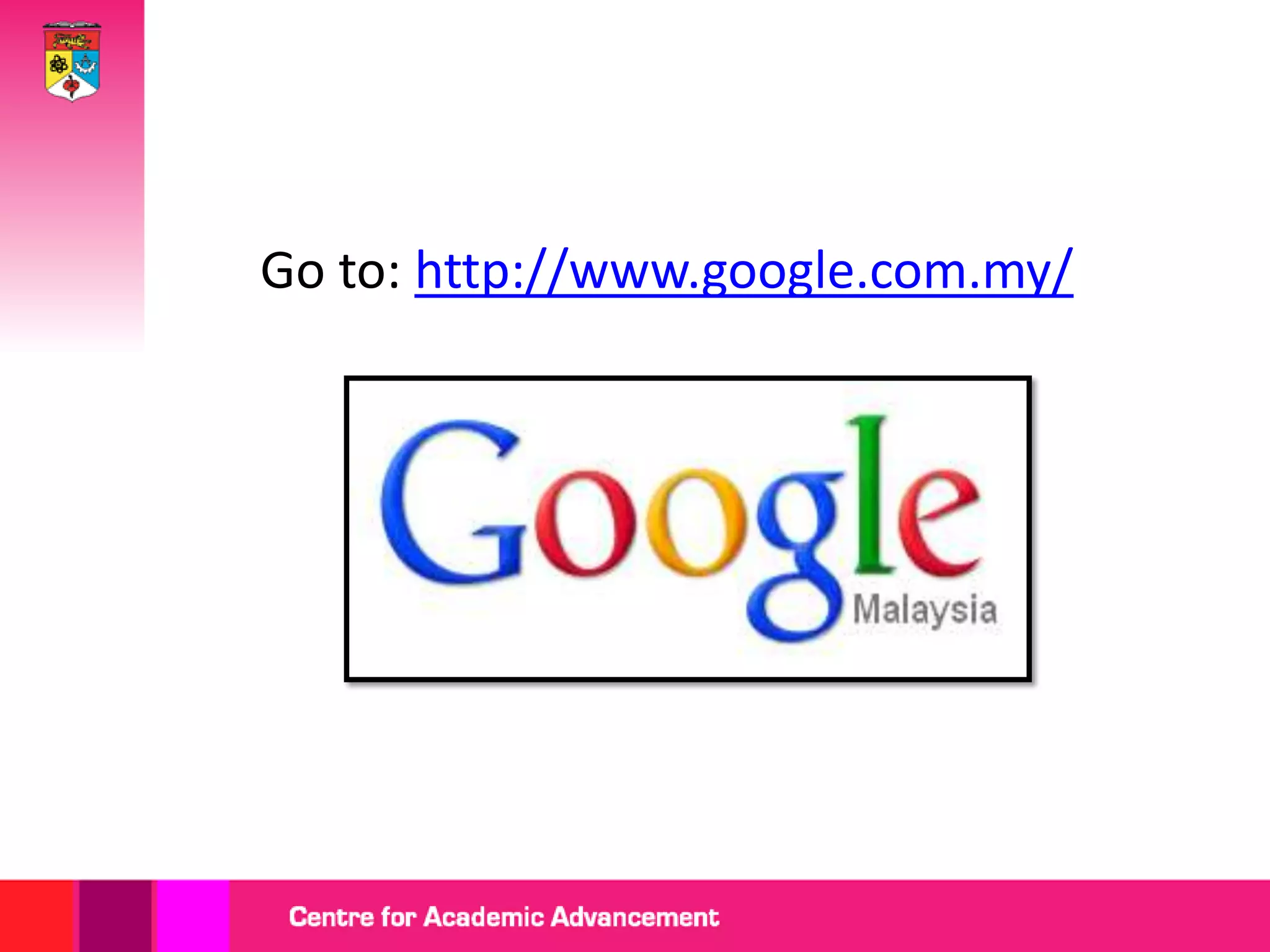 Getting started with google docs | PPT