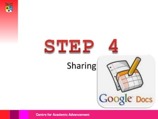 Getting started with google docs | PPT