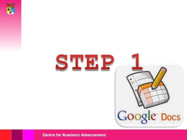 Getting started with google docs | PPT