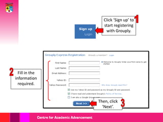 Getting started with grouply | PPTX