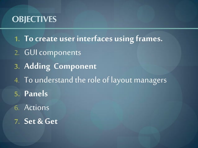 Getting started with GUI programming in Java_1 | PPT