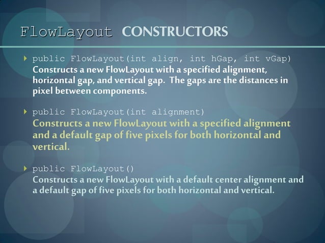Getting started with GUI programming in Java_1 | PPT