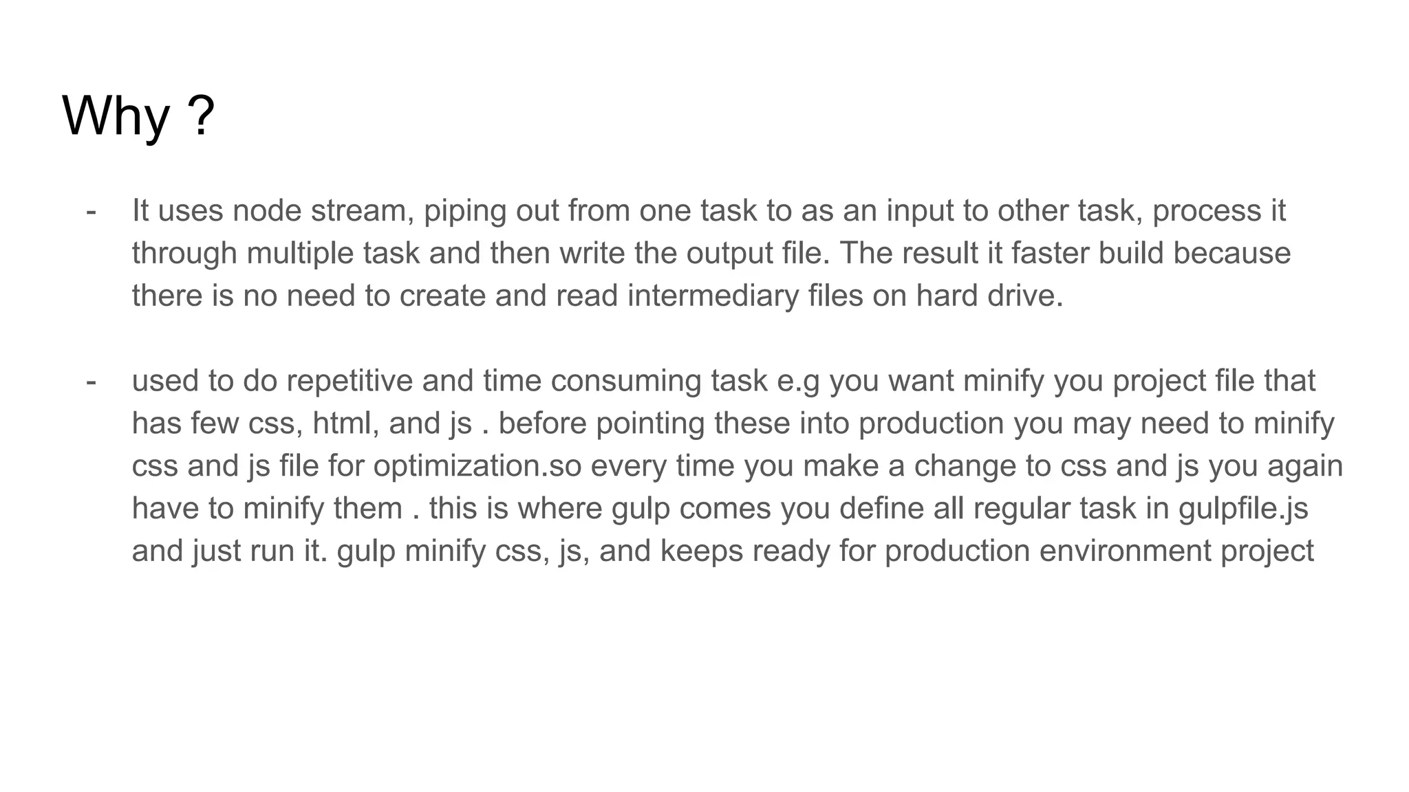 Getting Started With Gulpjs Ppt 6958