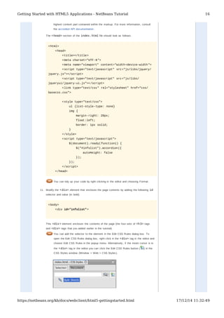 Getting started with_html5_applications_-_net_beans_tutorial_-_op | PDF