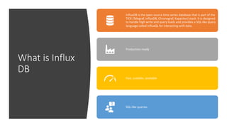Getting started with influx Db and Grafana Installation Guide | PDF