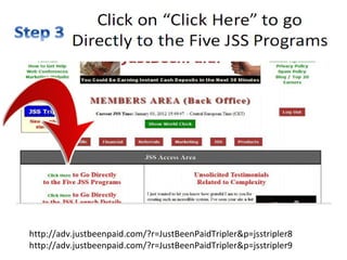 Getting started with jss tripler | PPT