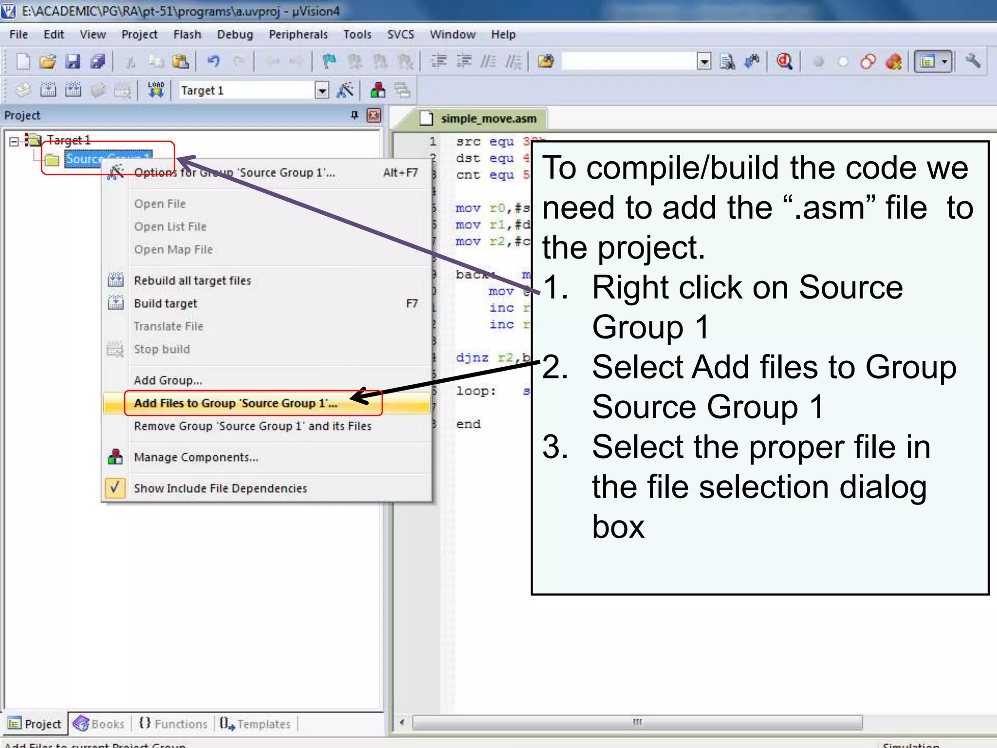 Getting started with Keil uVision 2020 | PPTX