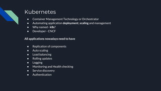 Getting started with Kubernetes and Azure DevOps | PPT