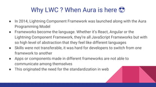 Getting Started with Lightning Web Components | LWC | Salesforce | PPTX