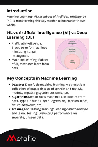 Demystifying Machine Learning: An Introductory Guide | Metafic | PDF