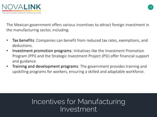 Getting Started With Manufacturing in Mexico | PDF
