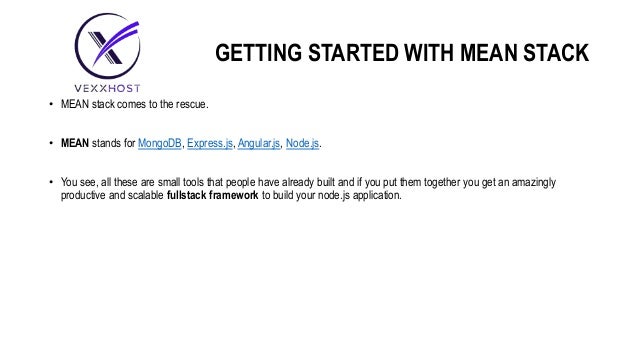 Getting Started with MEAN Stack | PPT | Free Download
