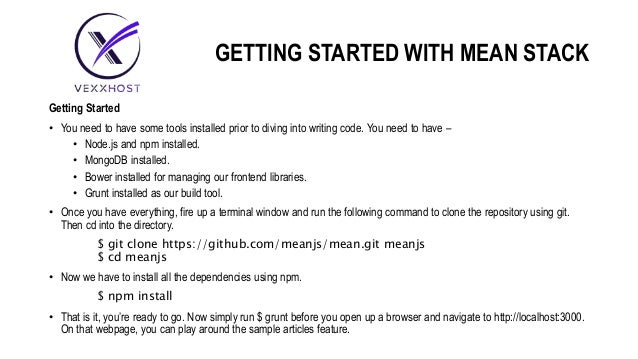 Getting Started with MEAN Stack | PPT | Free Download