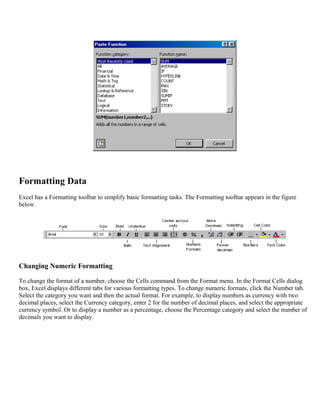 Getting started with_microsoft_excel | DOC