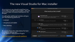 Getting started with mono game on visual studio for mac | PPT