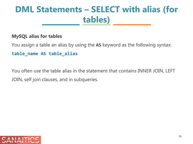 Getting Started with MySQL I | PPT