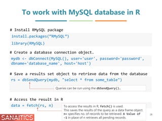 Getting Started with MySQL II | PPT
