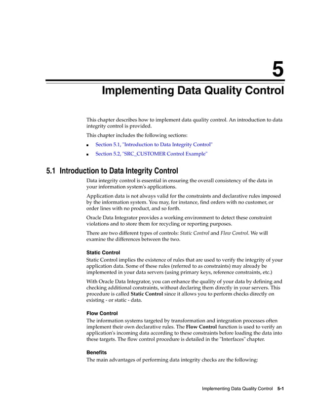 Getting Started With Odi Pdf Databases Computer Software And