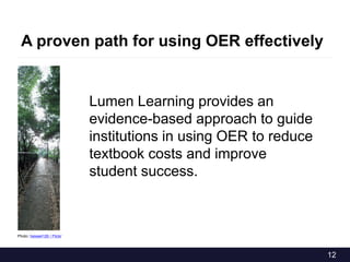 Getting Started with OER? Lumen Can Help! | PPT