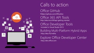 Getting started with Office 365 APIs | PPTX