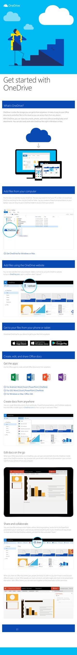 Getting started with one drive | PDF