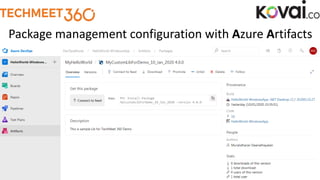 Getting started with package management - Azure DevOps | PPTX