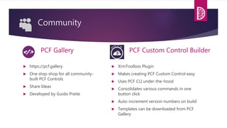 [Portland 365Sat] PCF Custom Controls | PPT