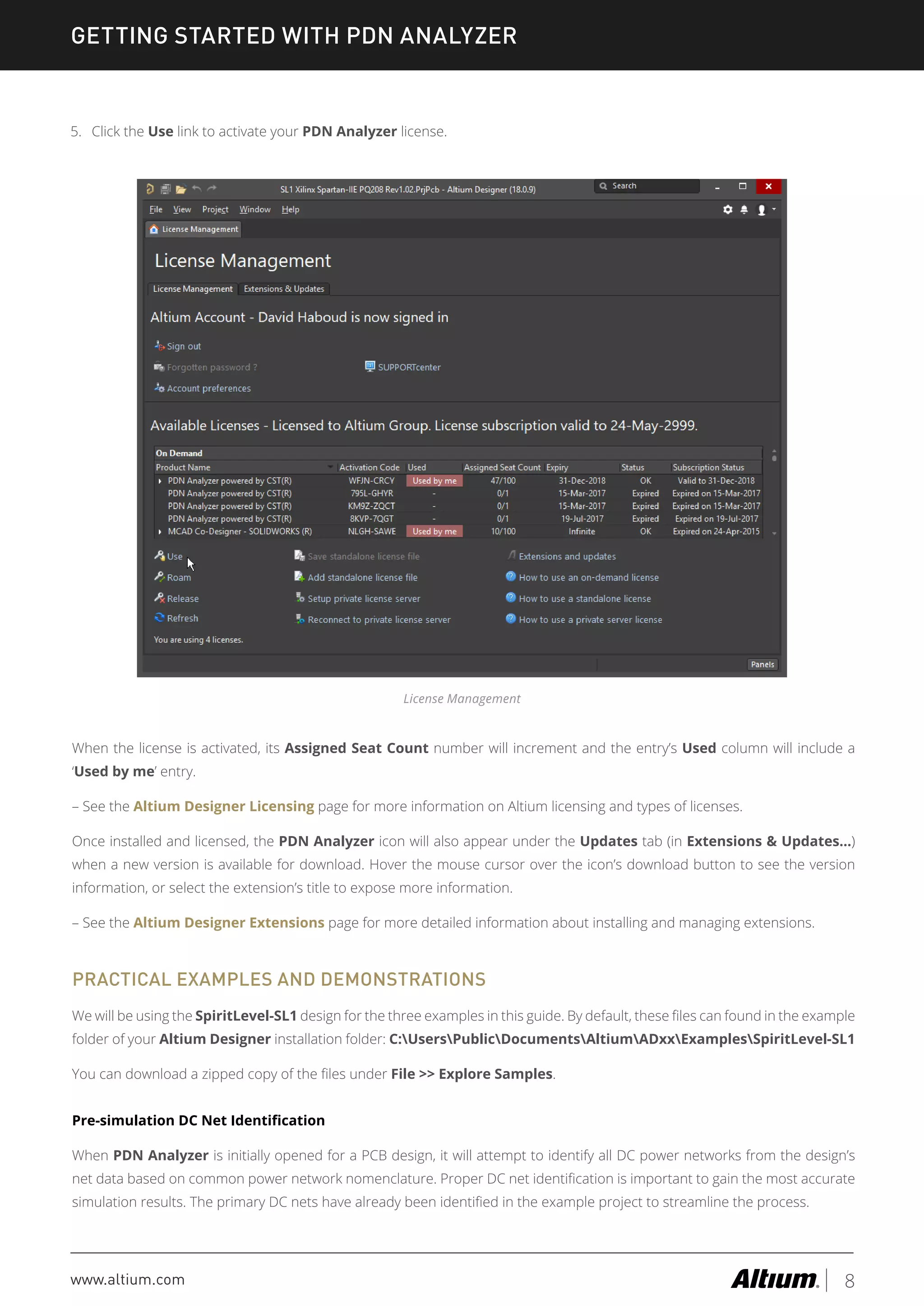 Getting started with pdn analyzer | PDF