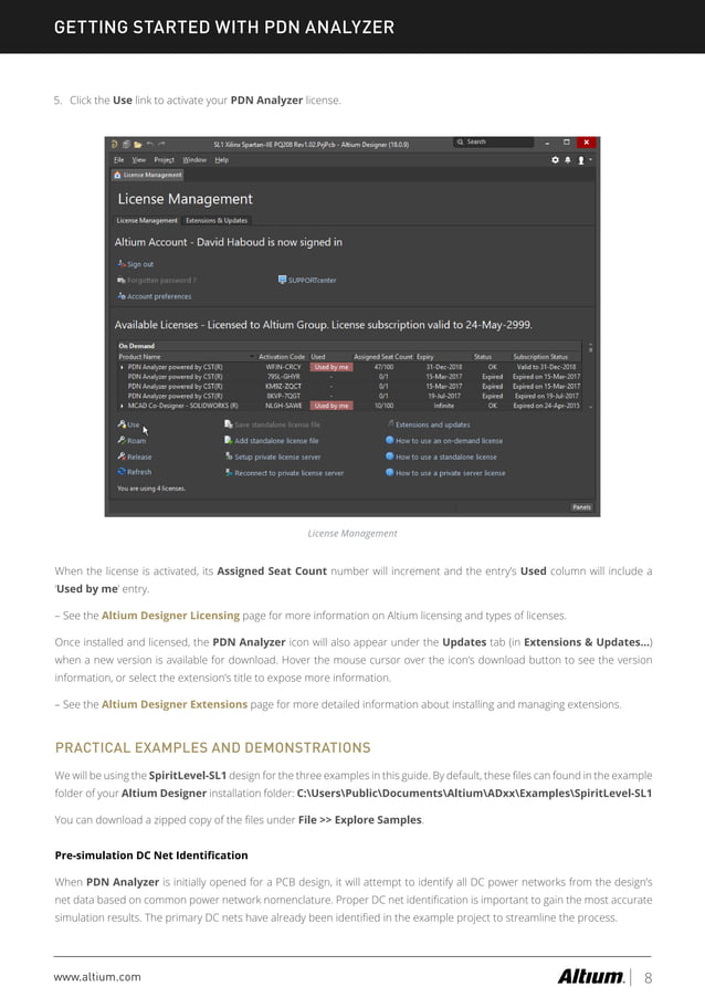 Getting started with pdn analyzer | PDF