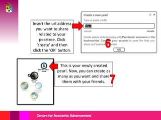 Getting started with pearltrees | PPTX | Internet | Computing
