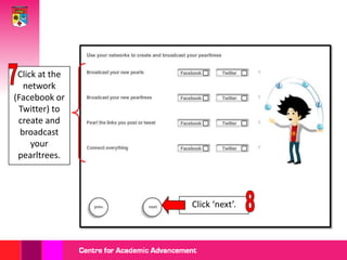 Getting started with pearltrees | PPTX | Internet | Computing