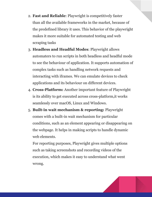 Getting Started with Playwright: A Beginner-Friendly Introduction & Setup Guide | PDF