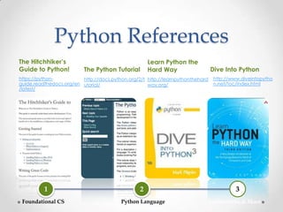 Getting Started with Python | PPTX
