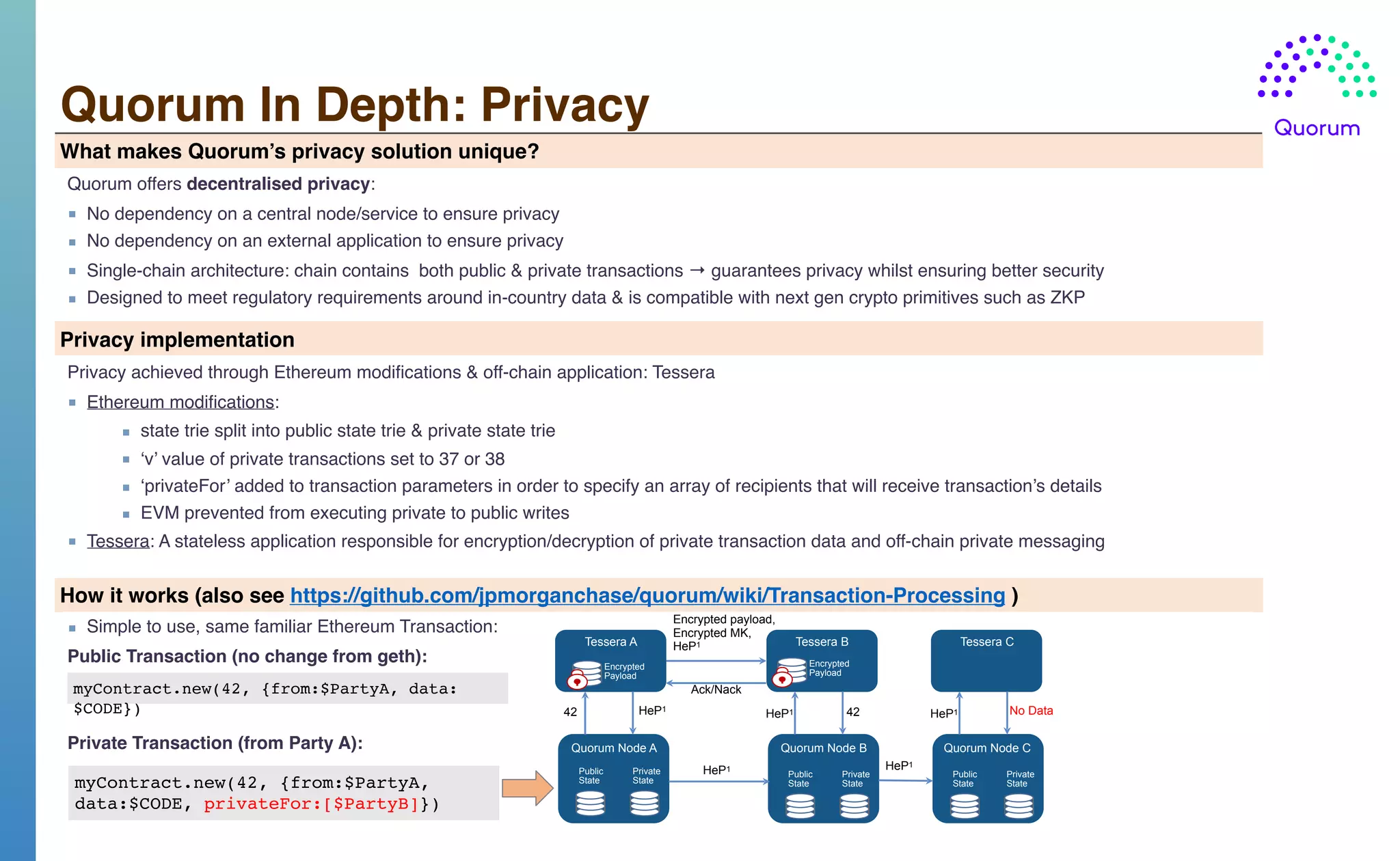Getting started with quorum -101 | PDF | Databases | Computer Software and Applications