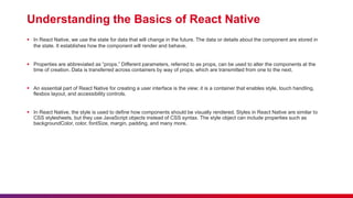 Getting Started With React Native Presntation | PPTX