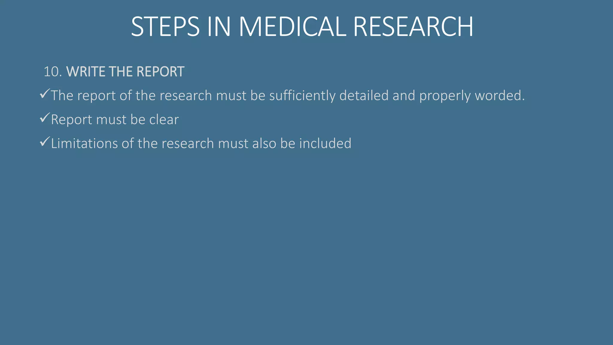 Getting Started With Research as a Medical Student | PPTX