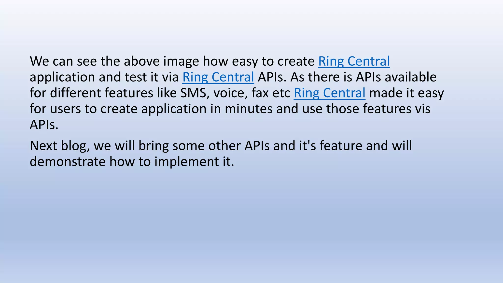 Getting started with RingCentral | PPT