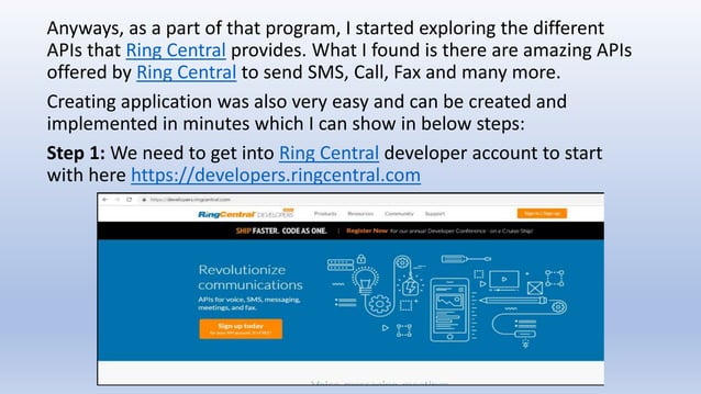Getting started with RingCentral | PPT