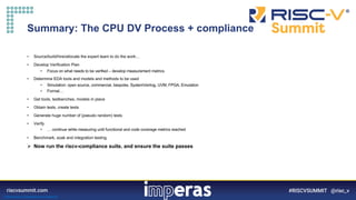 Getting started with RISC-V verification what's next after compliance ...