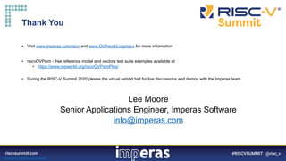 Getting started with RISC-V verification what's next after compliance ...