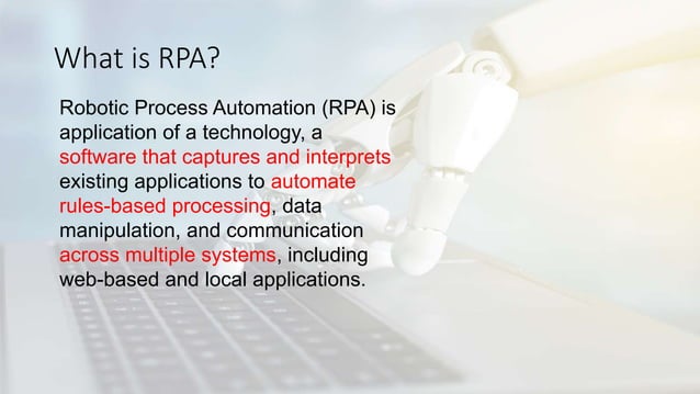 Getting started with RPA (uipath) | PPT