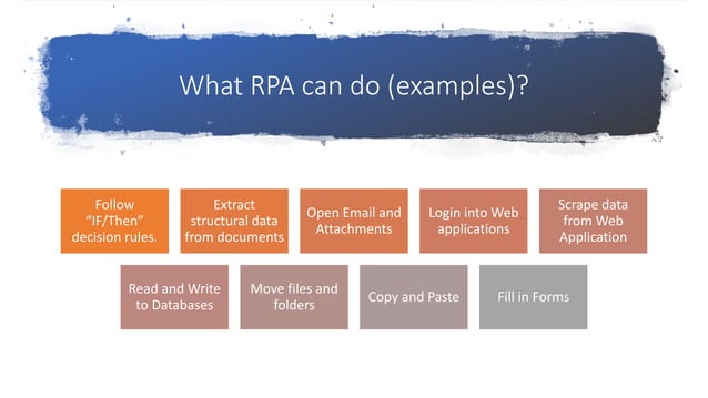 Getting started with RPA (uipath) | PPTX