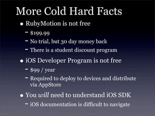From Ruby on Rails to RubyMotion - Writing your First iOS App with RubyMotion | PDF | Web ...