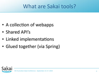 Getting started with Sakai development | PPT