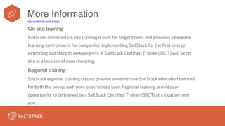 Getting started with salt stack | PDF
