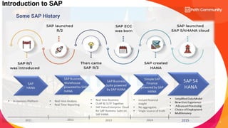 Introduction to SAP and UiPath Automation | PDF
