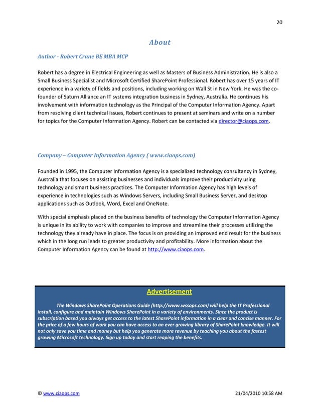 Getting started with sharepoint alerts | PDF