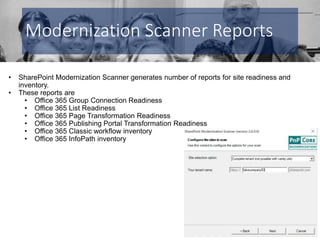 Getting started with share point online modernization - SharePoint Saturday Toronto 2019 | PPTX
