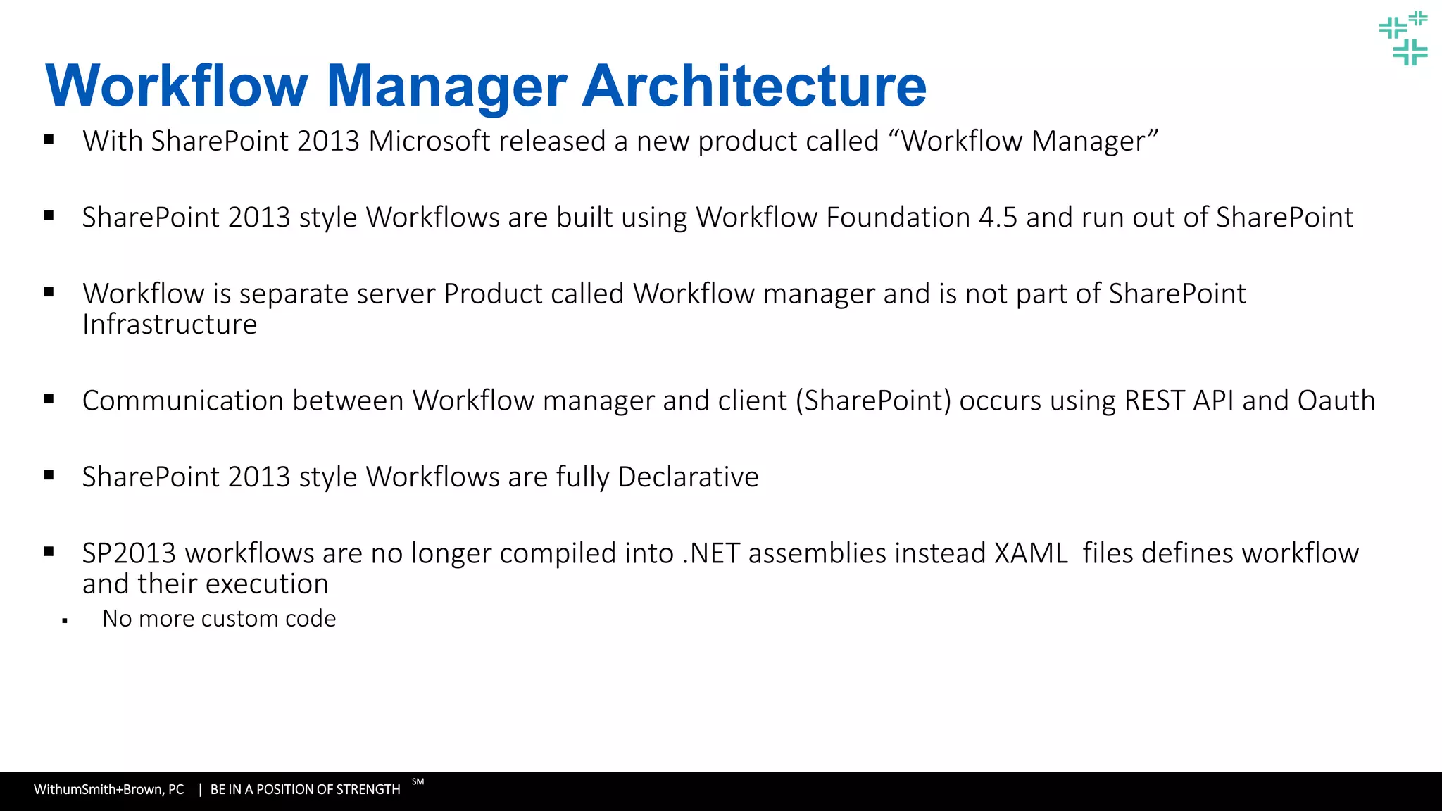 Getting started with SharePoint REST API in custom SharePoint workflows Reston SharePoint User ...