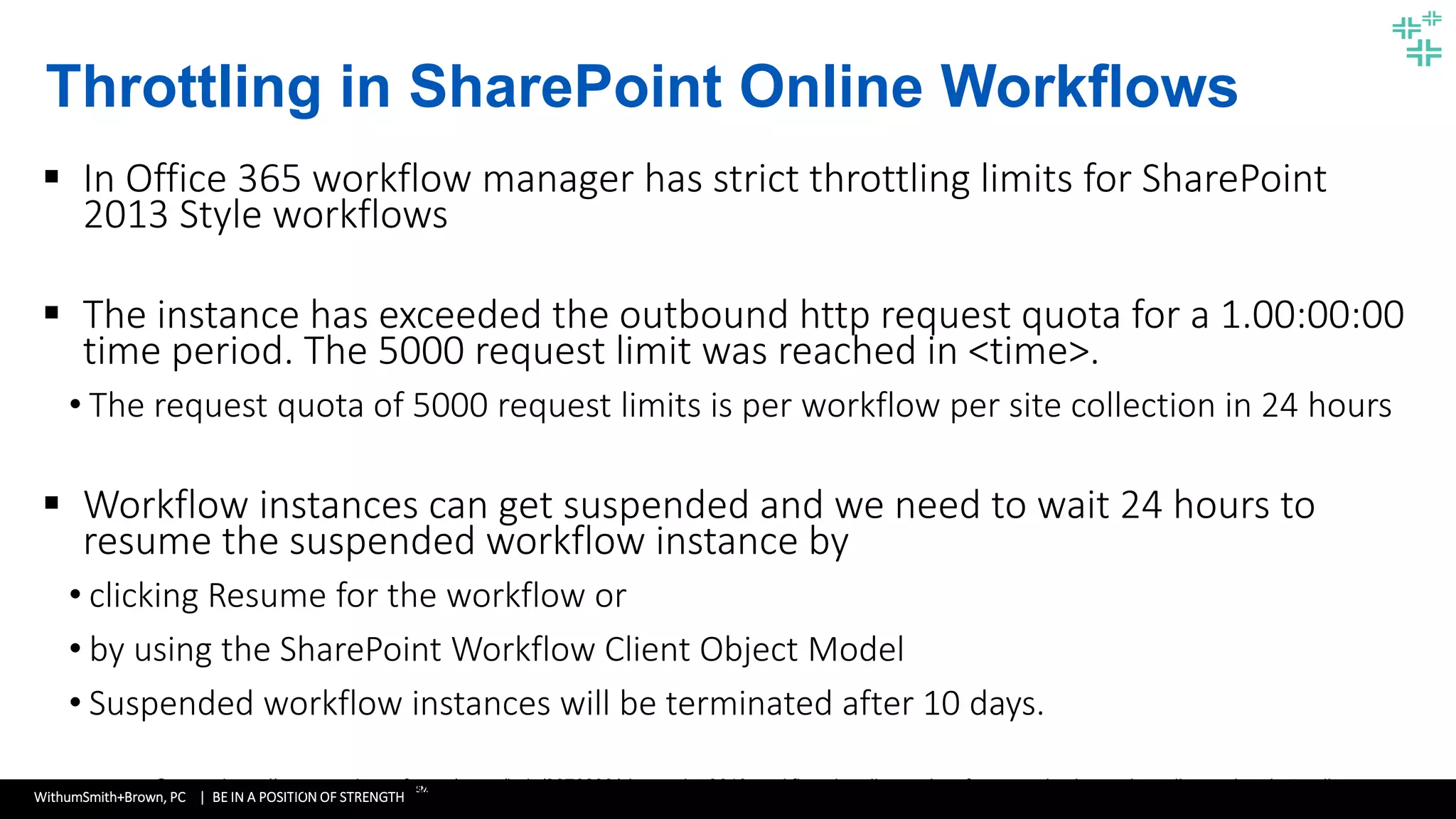 Getting started with SharePoint REST API in custom SharePoint workflows Reston SharePoint User ...